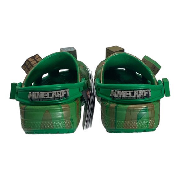 CROCS | Shoes | Crocs Minecraft Elevated 3d Clog Lightweight Green ...